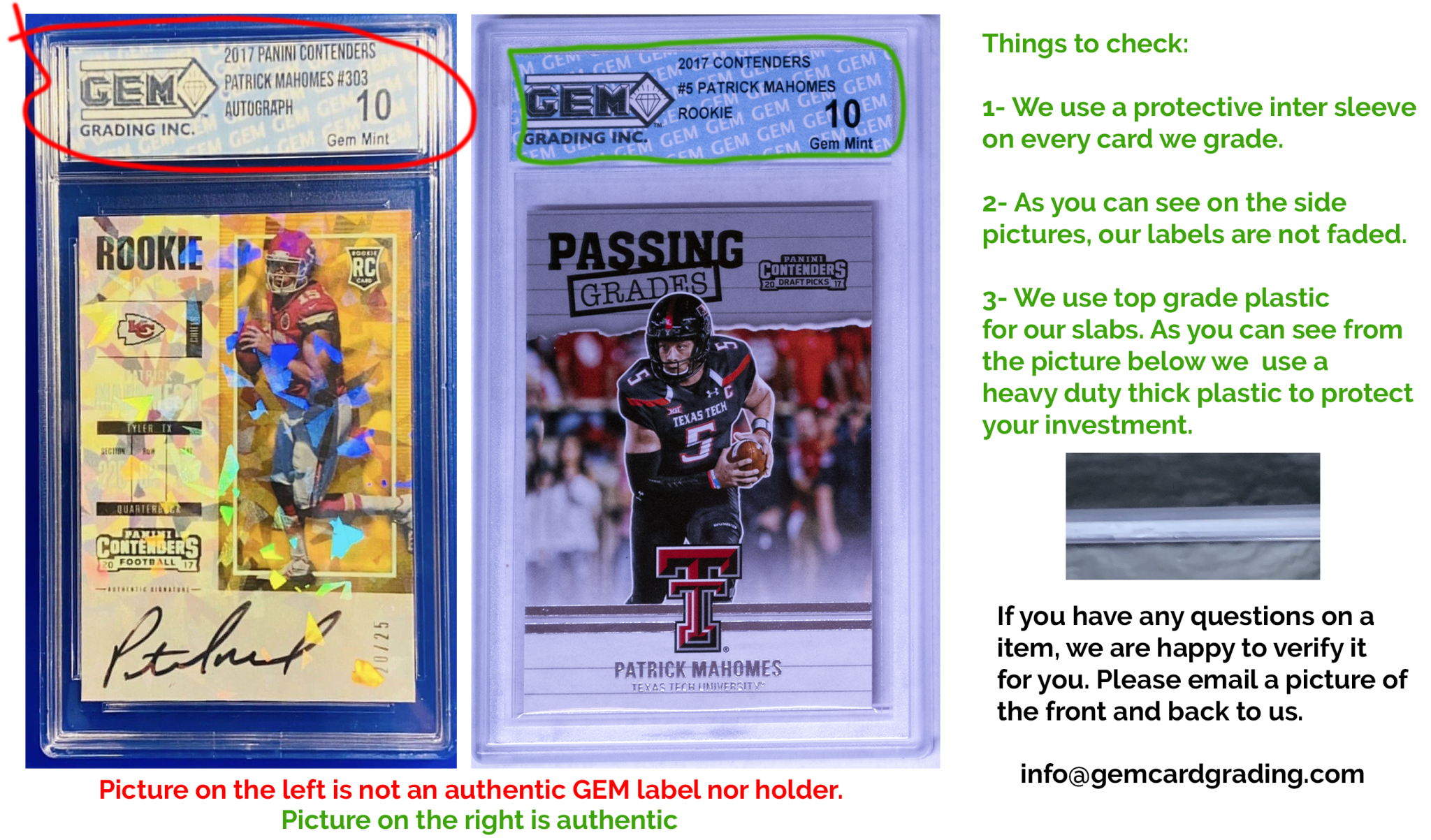 Buyers Be Aware – Gem Card Grading